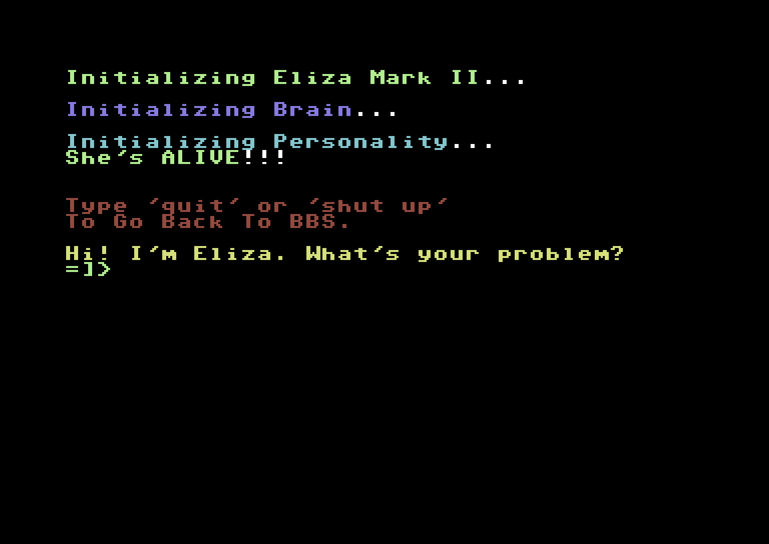 Eliza - C*Base Reference Guide